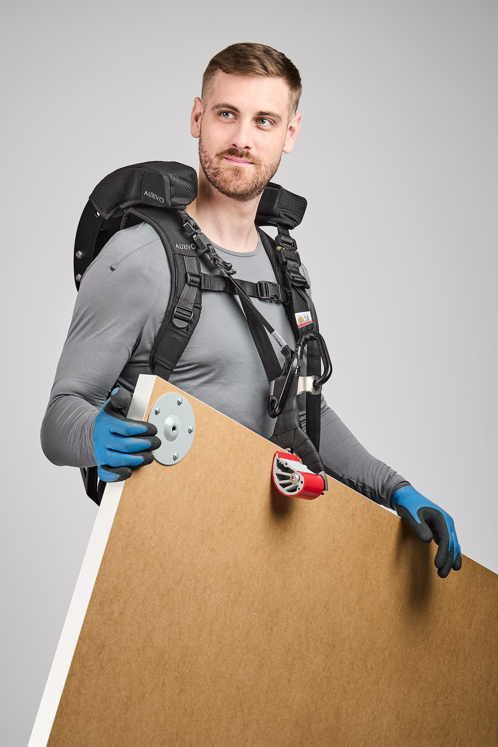 Auxivo CarrySuit | Upper Body Exoskeletons for Heavy Loads